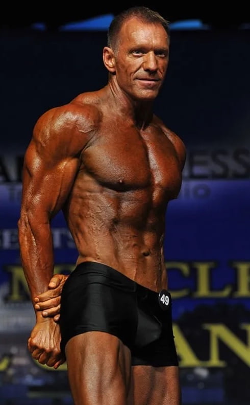 Men's Classic Physique Posing Trunks - Contoured Front